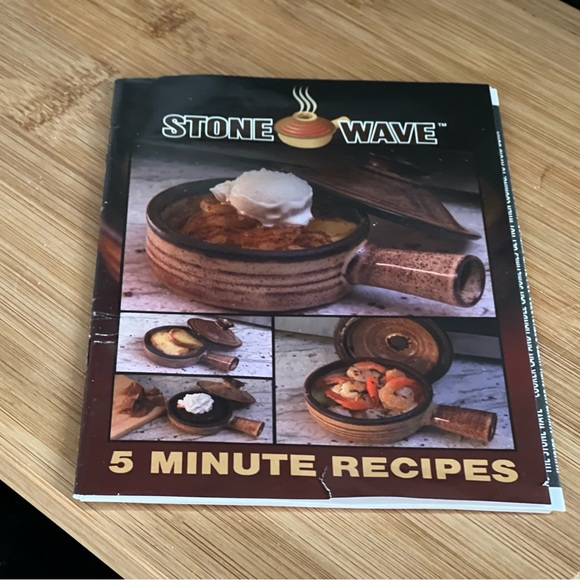 Telebrands | Kitchen | Nib Telebrands Stone Wave Microwave Stone Ware ...